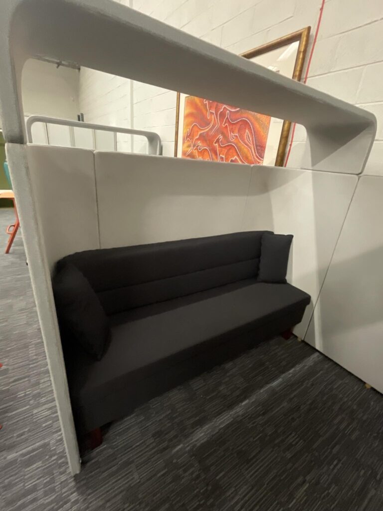 Grey/Black Booth Pod - Recycle Scotland